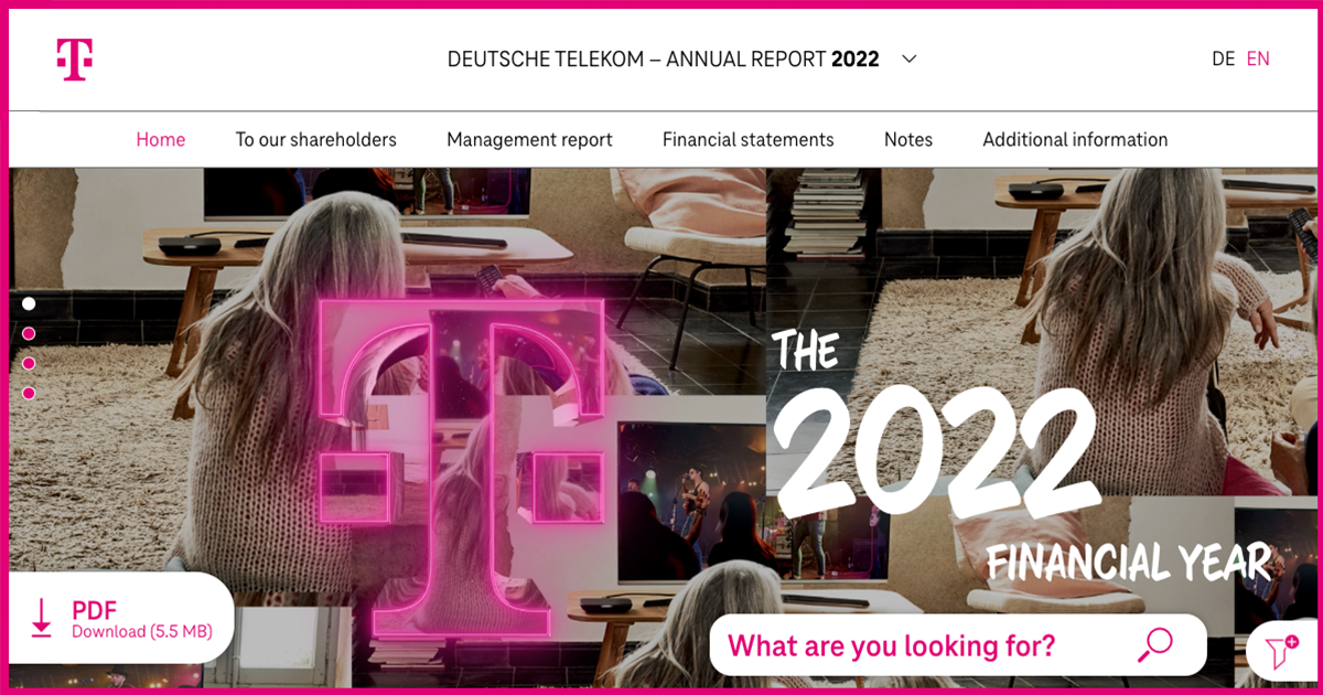 Germany - Deutsche Telekom Annual Report 2022